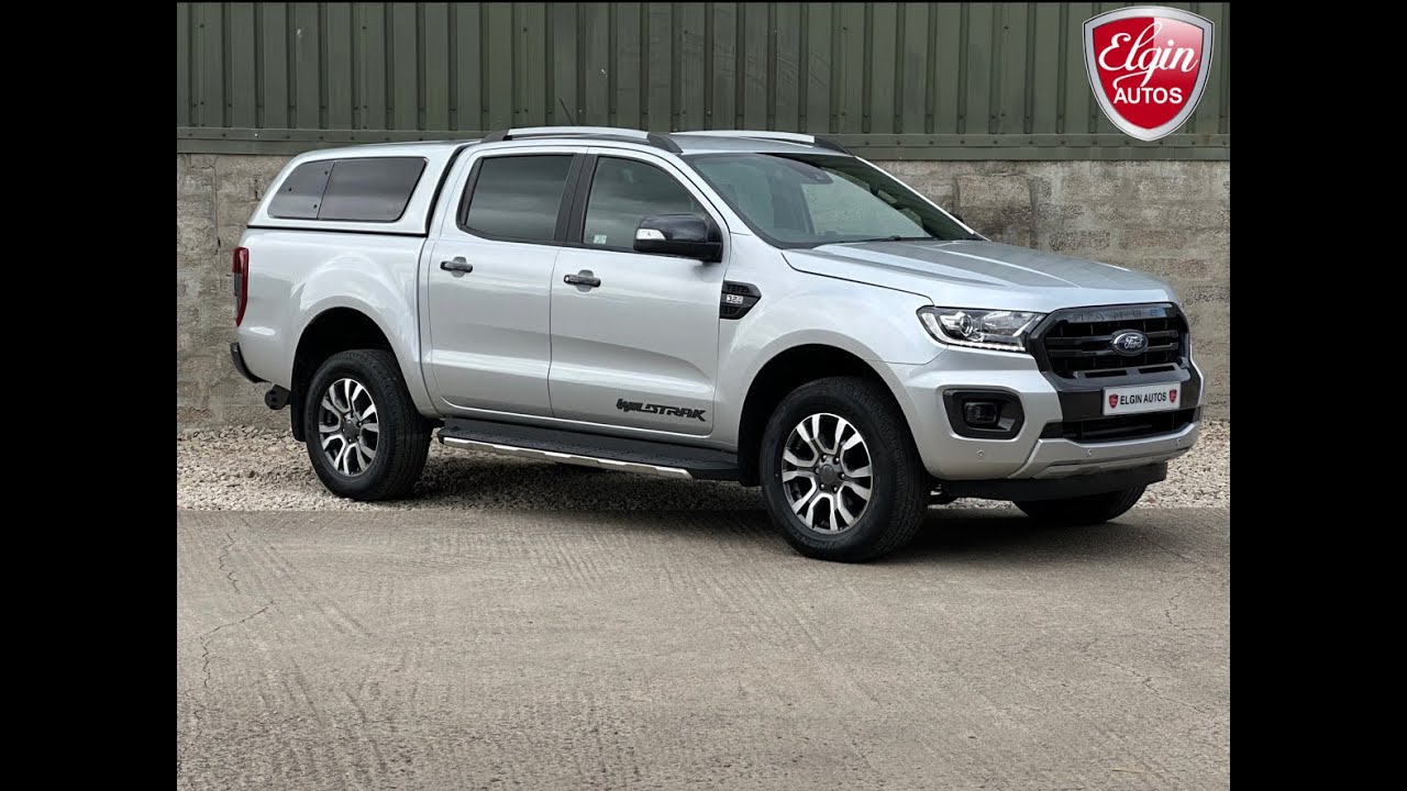2019 (69) Ford Ranger Wildtrak Double Cab 3.2 TDCI Auto Moondust Silver ...