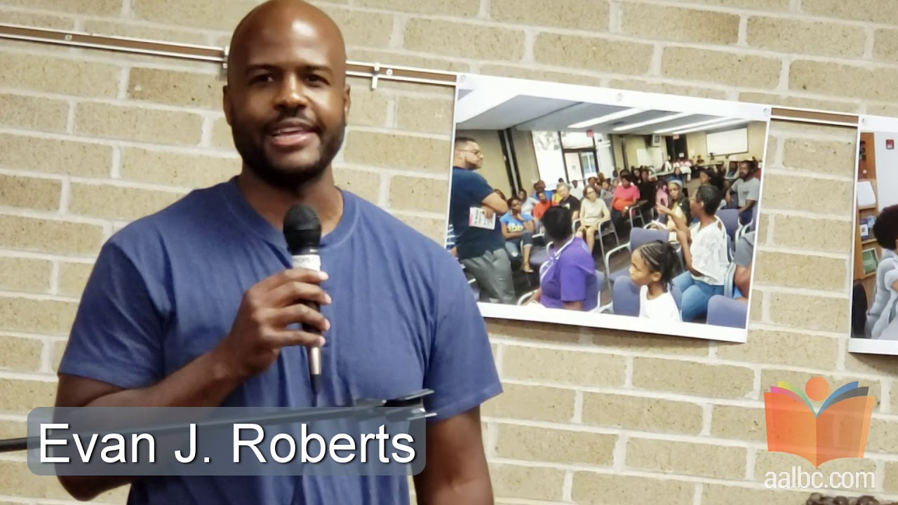 Author, Evan J. Roberts at the 2019 Austin African-American Book ...