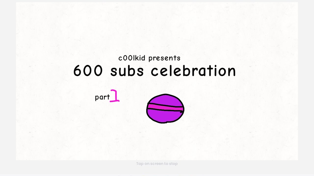 600 subs celebration part 1 - YouTube