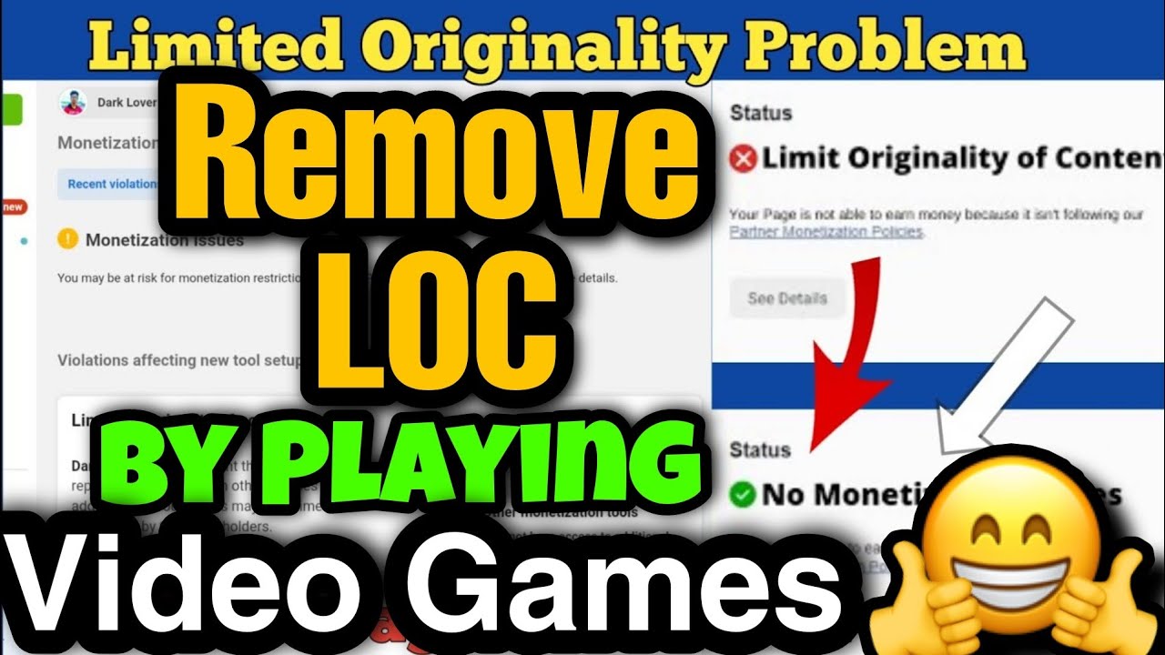 Remove LOC by Streaming Live Games | Remove LOC by playing live games ...