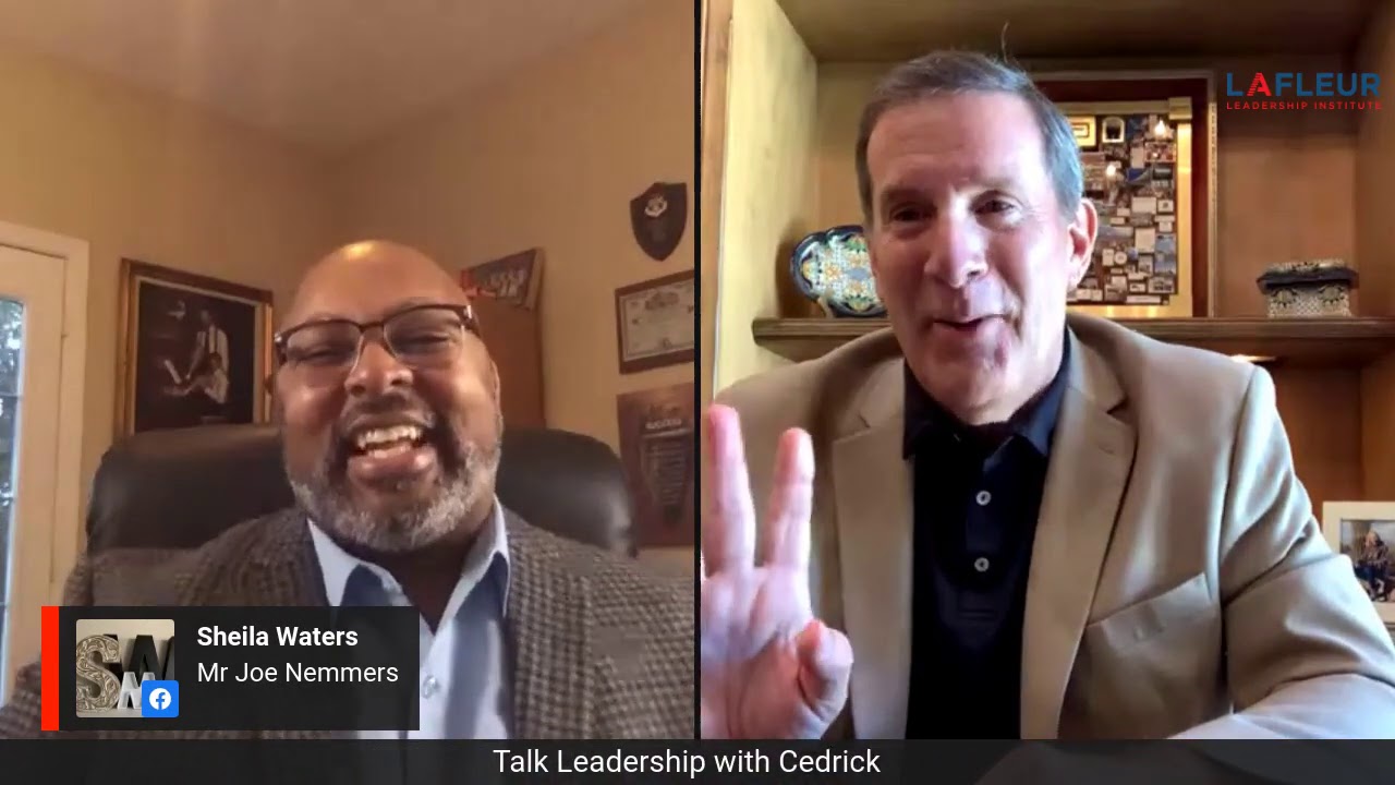 Talk Leadership with Cedrick Special Guest Joseph Nemmers Jr - YouTube