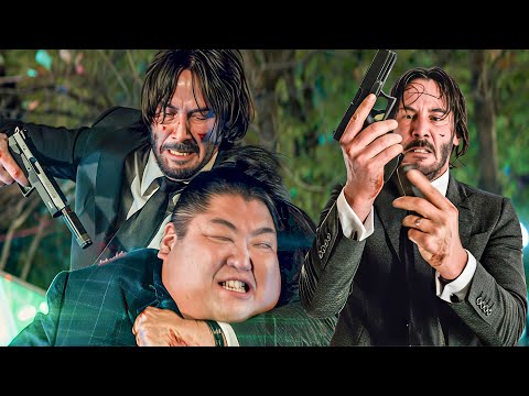 Every Brutal Gun-Fu Kill  | John Wick: Chapter 2 | Compilation⚡ 4K