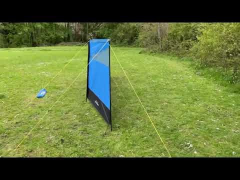 Adventureridge,4 pole windbreak - YouTube