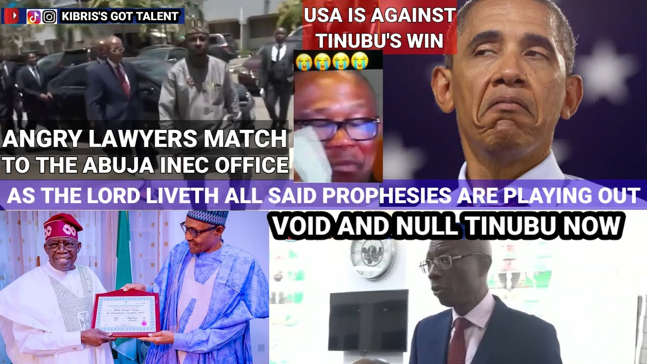 OBI'S ADVOCATES ANGRILY STORMED INEC MAHMOOD OFFICE TODAY, USA WANT ...