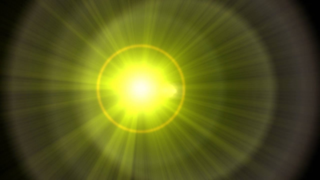 Pulse Yellow Lens Flare Black Background 21 ANIMATION FREE FOOTAGE HD ...
