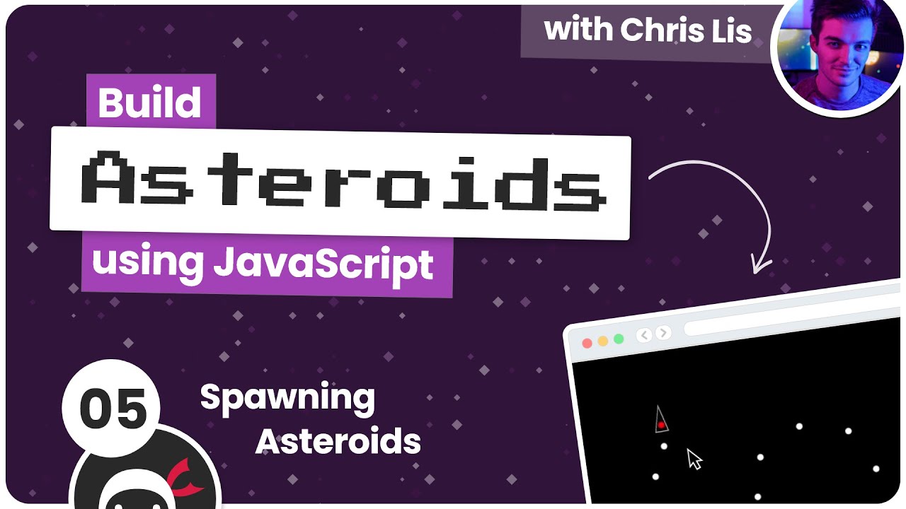 Build An Asteroids Game Using Javascript 5 Spawning Asteroids Youtube 6047