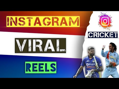 Trending instagram reels | Instagram cricket reels | Instagram cricket ...