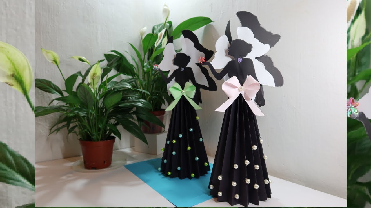 How To Make Paper Angel For Christmas | DIY Christmas Angel With Paper ...