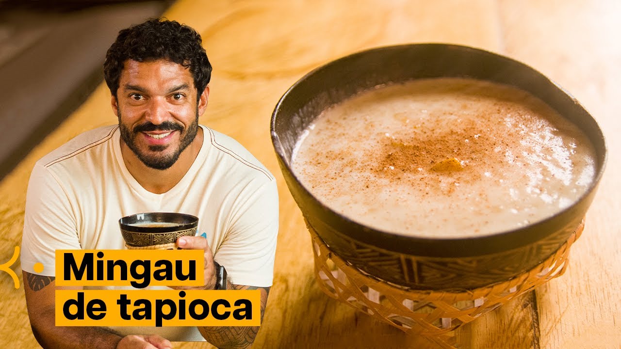 MINGAU DE TAPIOCA CREMOSO COM BANANA DA TERRA | Receitas juninas - YouTube