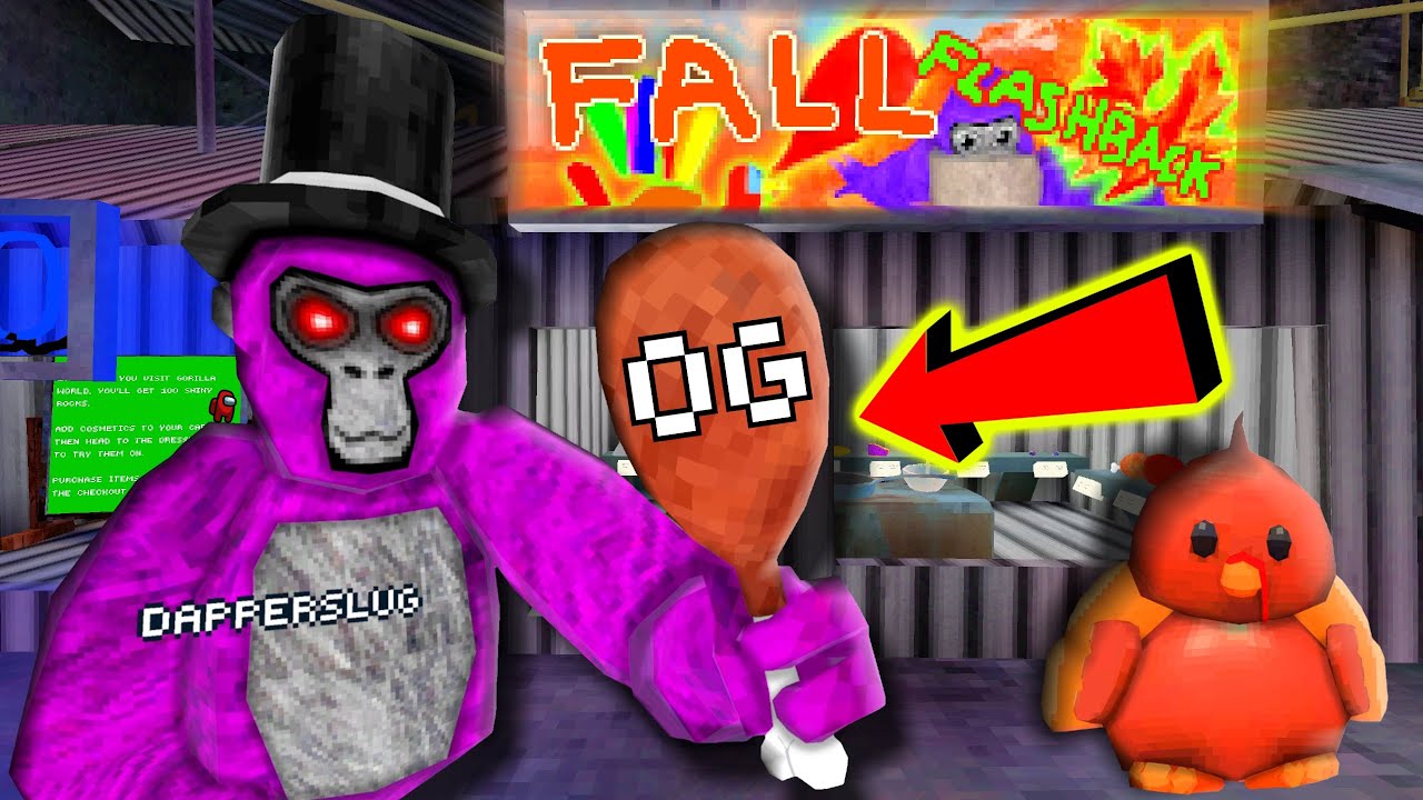 OG TURKEY LEG!!! 🦃 | New Gorilla Tag Fall Flashback Update - YouTube
