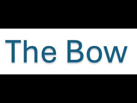 The Bow (releasing muscles in the front) - YouTube