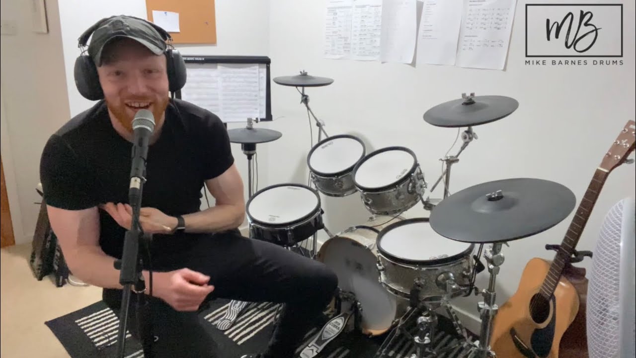 How To Play The Drum Beat From “Back In Black” by ACDC (The “ba-baah,ba ...