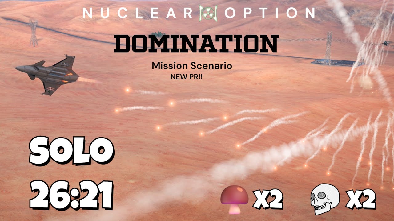 Domination SOLO as PALA (almost lost) | Nuclear Option gameplay | PC ...