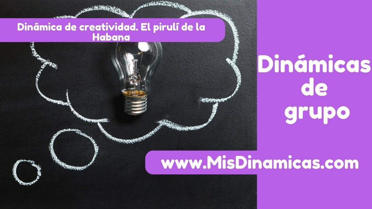 Dinámica de creatividad El piruli de la Habana #risoterapia #dinamicas ...