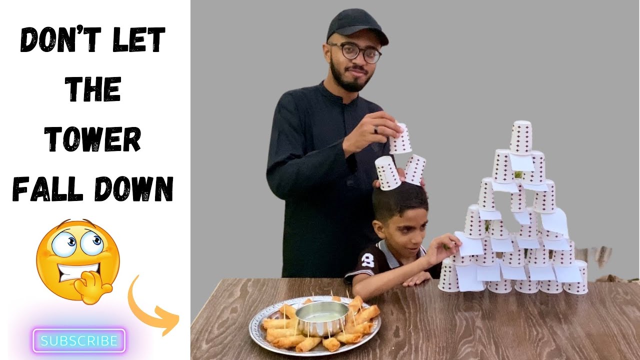 DON’T LET THE TOWER FALL DOWN😧🗼-Muhammad Adnan - #funny - YouTube