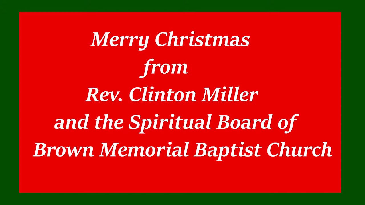 "Outlasting Herod" , Rev Clinton Miller - YouTube