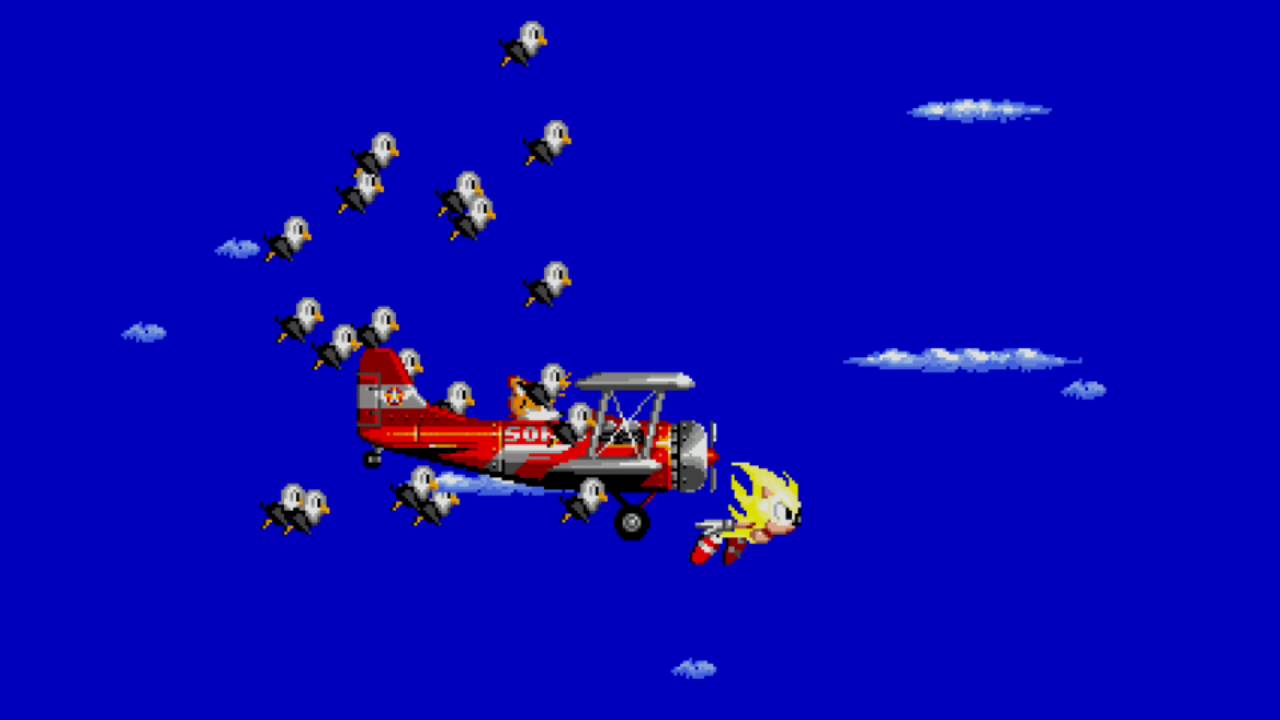 Sonic 2 final boss + good ending - YouTube