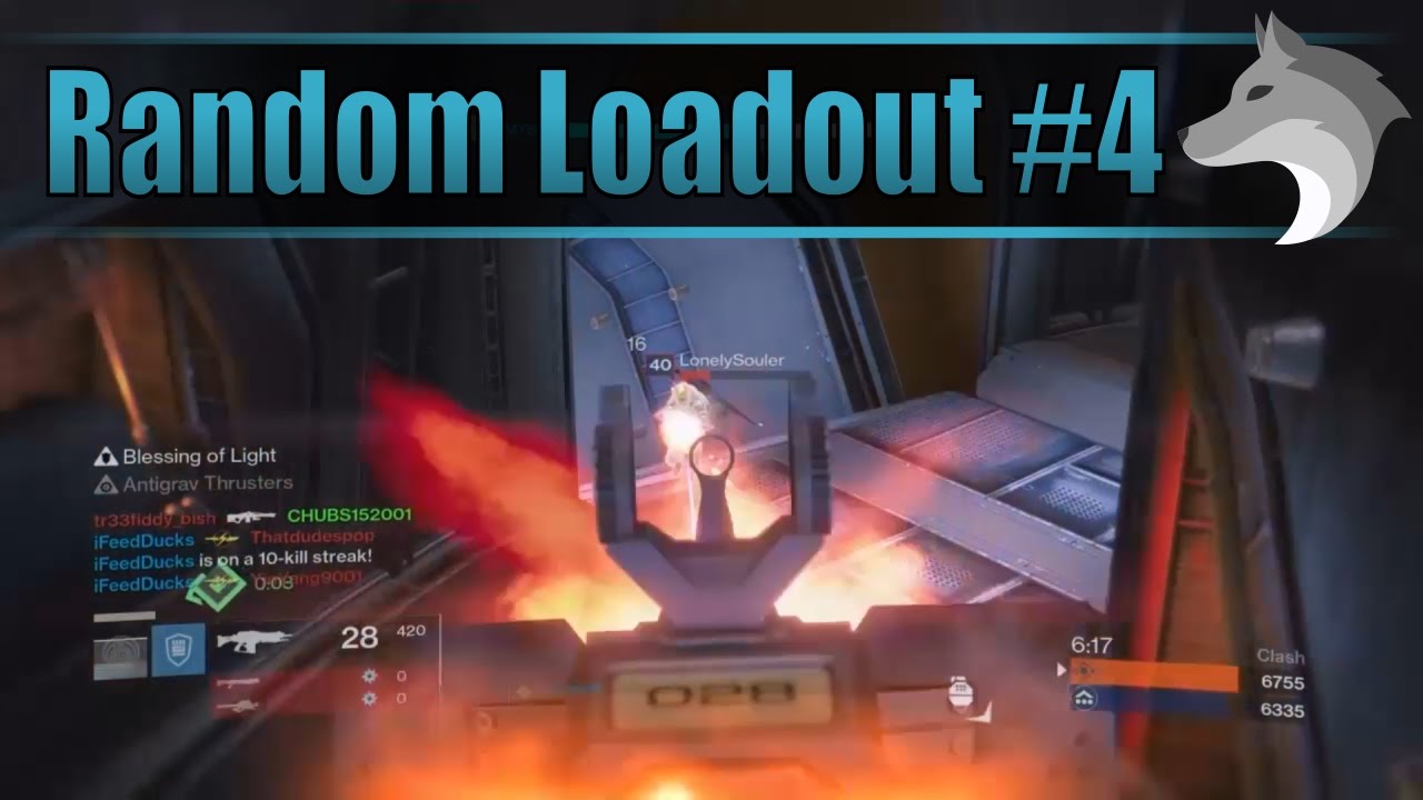 Random Loadout #4 - Fabian Strategy/Matador 64 | Destiny (Crucible ...
