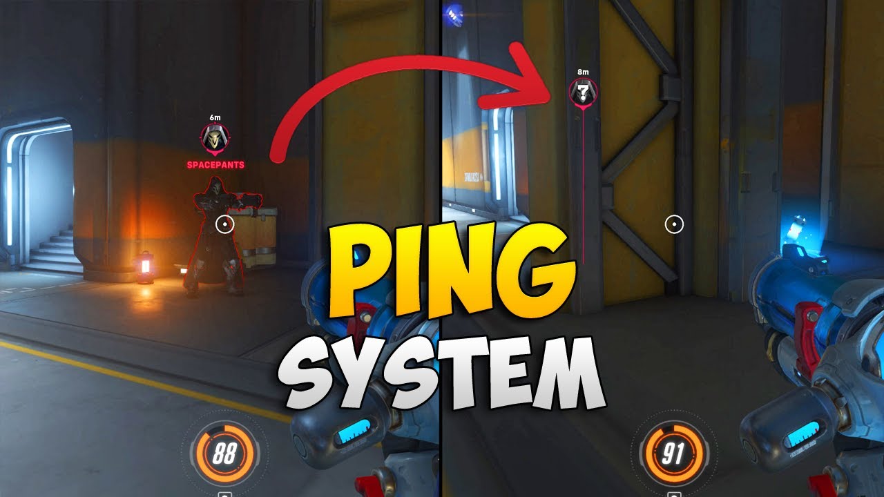 ASÍ FUNCIONA EL NUEVO *PING SYSTEM* | Overwatch Sistema de Avisos ...