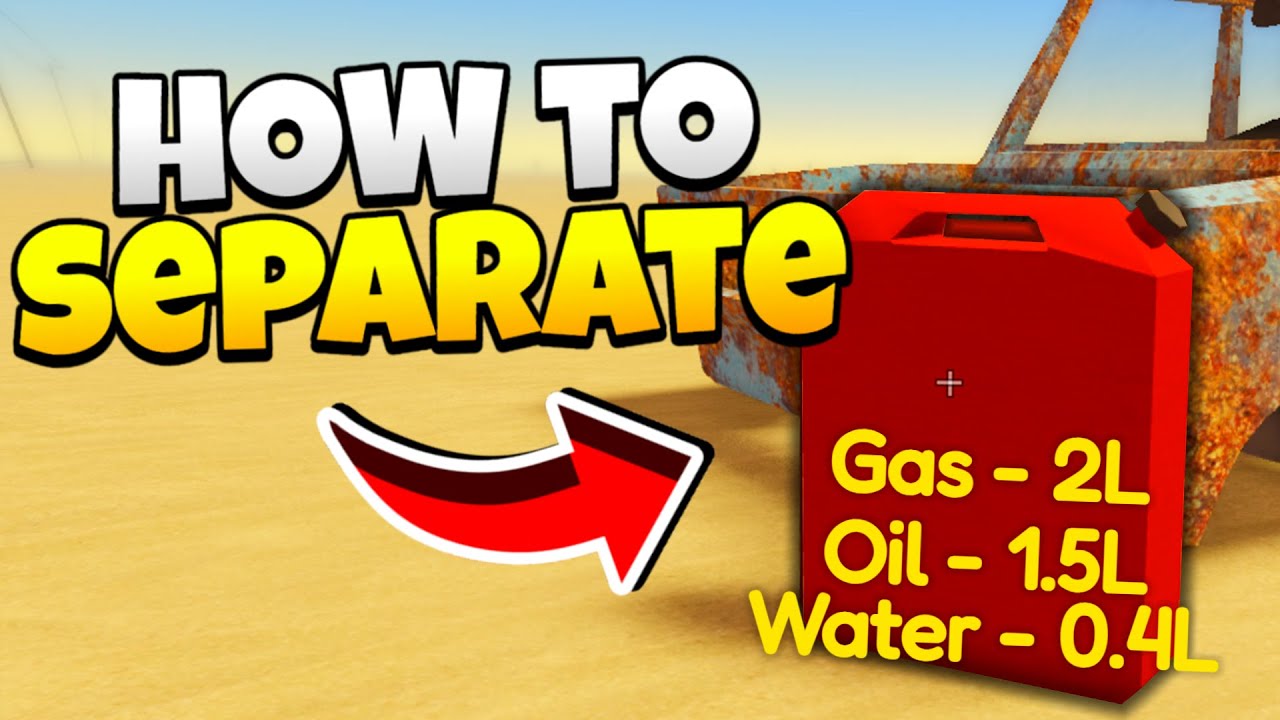 How To Separate Gas Containers [A Dusty Trip] - YouTube