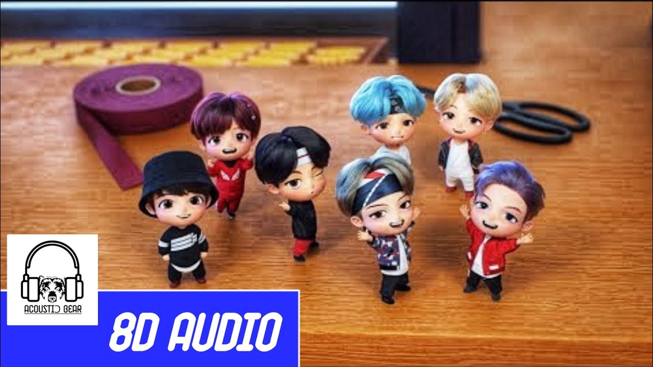 [8D+3D] BTS [TinyTAN l ANIMATION] - Magic Door (8D Surround Sound + 3D ...