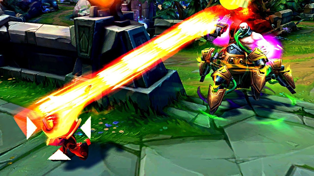 1 SHOT ULTRA MACHINE GUN URGOT! 150 Bullets per SECOND! - YouTube