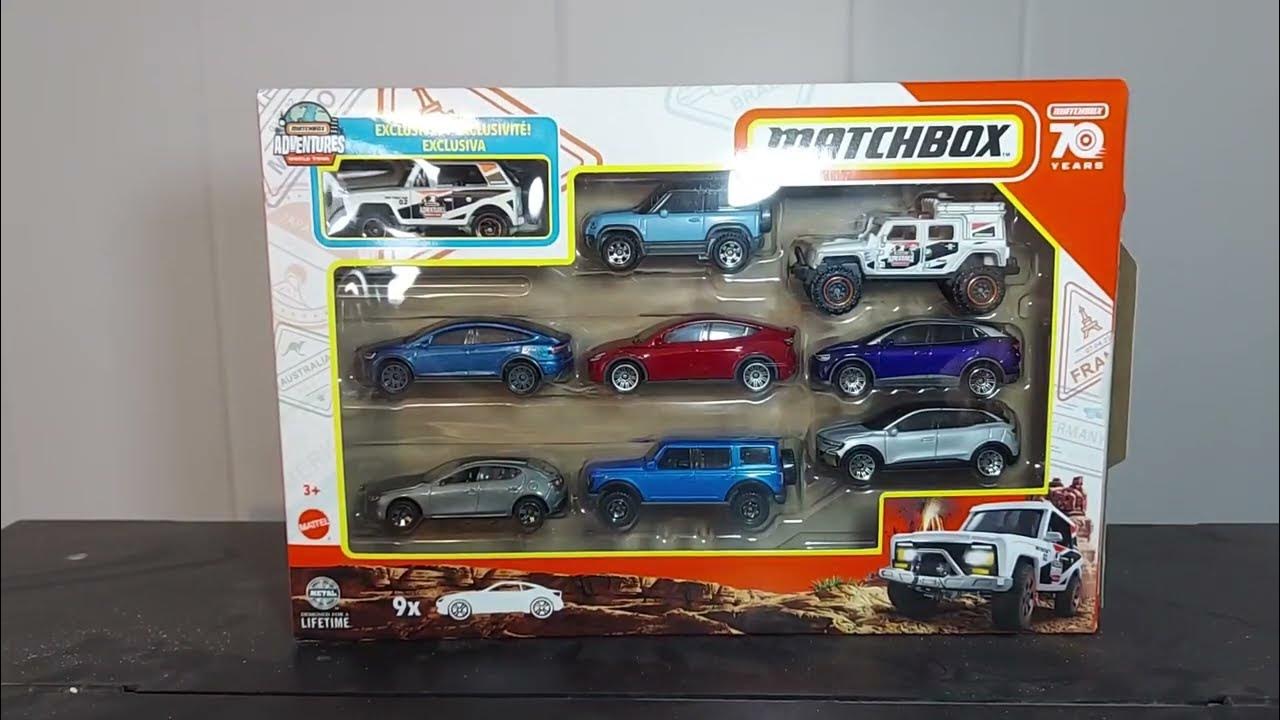 opening a matchbox 9 pack, - YouTube