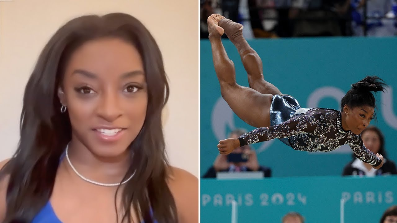 Simone Biles SPEAKS OUT After Injury During Paris Olympics Gymnastics ...