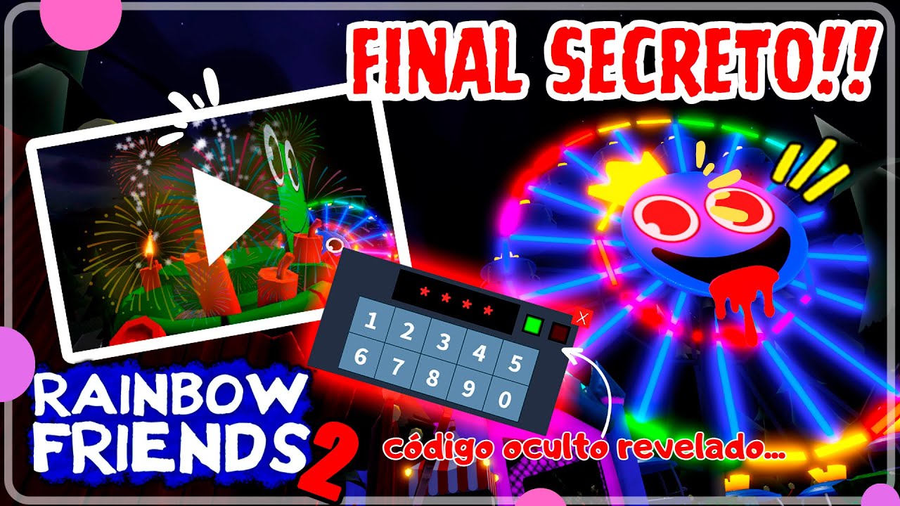 ESTE ES EL FINAL SECRETO OCULTO en CAPITULO 2 RAINBOW FRIENDS 🌈😱 NUEVO ...