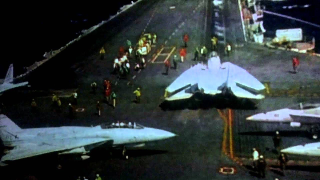 Amazing Aircraft Carrier Takeoff of F-18 Hornet, F-14 Tomcat and ...