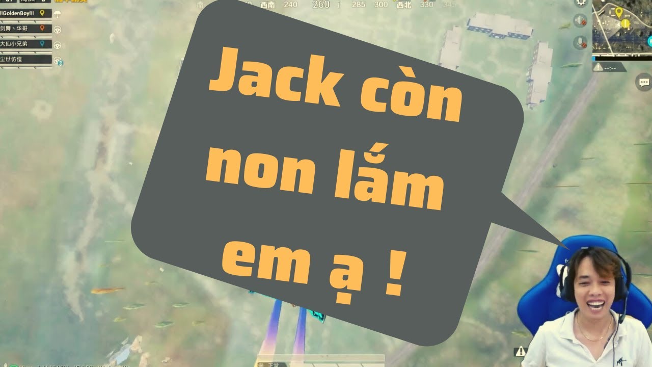 Streamer Nam Blue live stream PUBG nói về chuyện của J97 Jack Thiên An ...