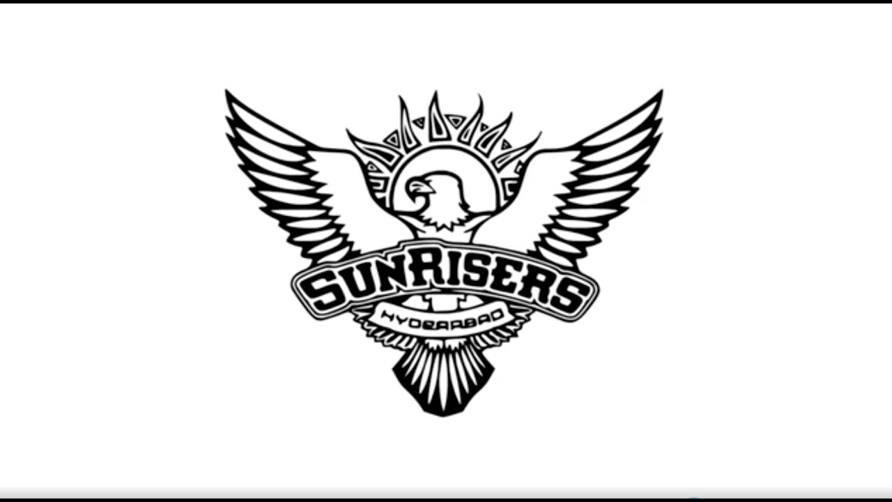 how to draw SRH IPL team logo pencil drawing step by step - YouTube