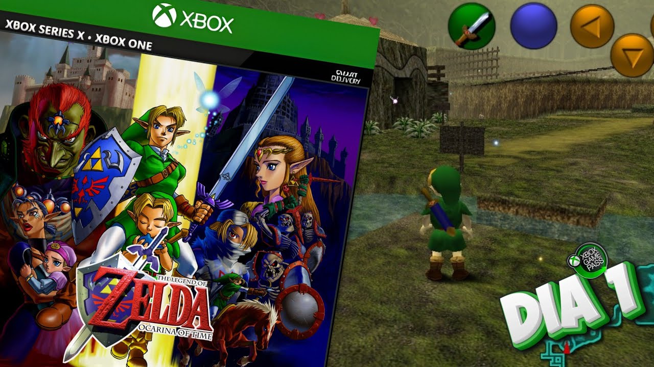 Así es The Legend of Zelda: Ocarina of Time en Xbox Series X/S a 4K y ...