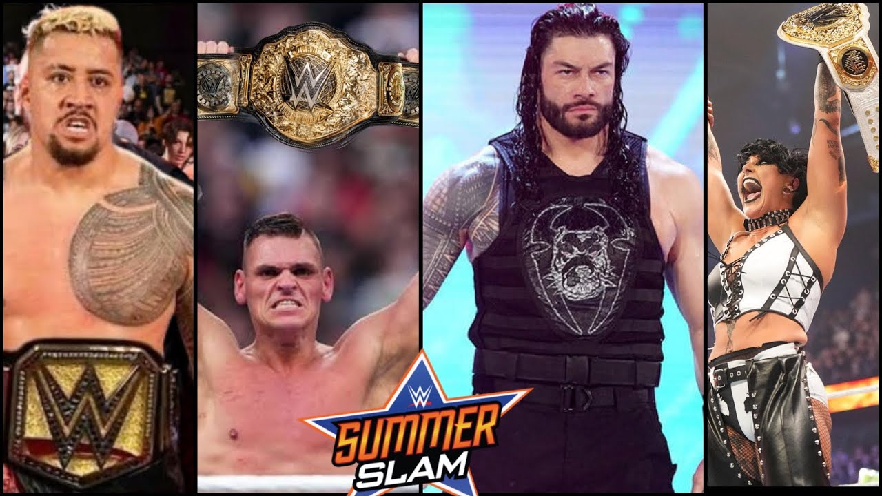 WWE Summerslam 2024 Last Minute Updates - Roman Reigns Returns|Gunther ...