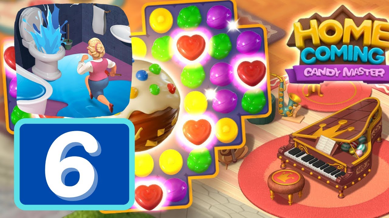 Candy Manor Home Design - Day 6 - Gameplay - YouTube
