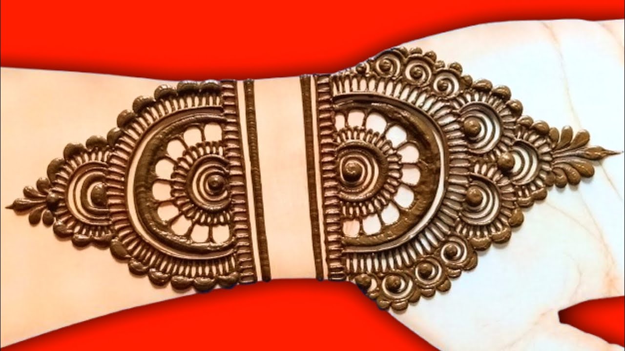 Simple Front Hand Mehndi Design 2025/New Mehndi Design/mehadikedijayan ...