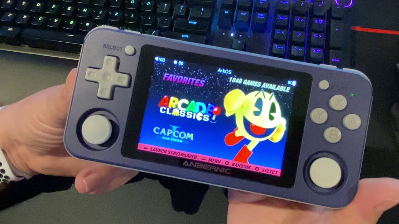 ArkOS is out on the RG351P - YouTube