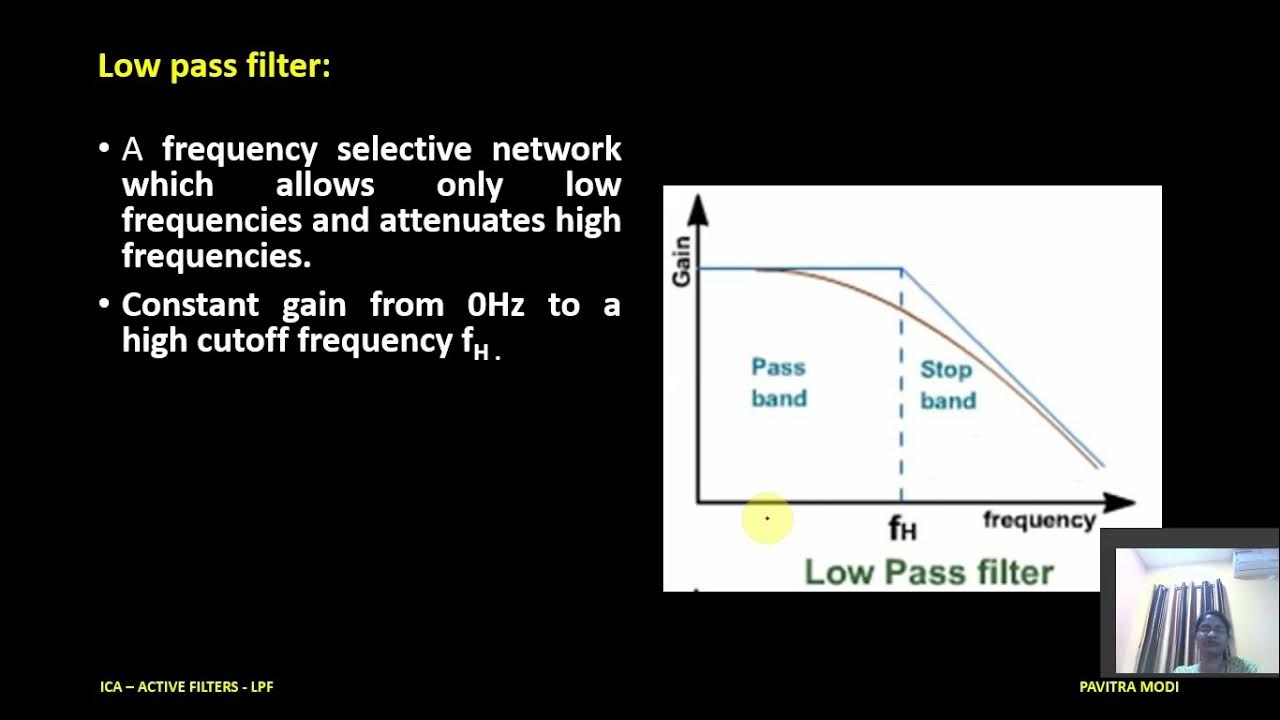 ICA 2 9 ACTIVE FILTERS INTRODUCTION - YouTube