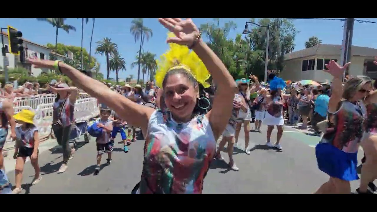 2025 Santa Barbara Summer Solstice Celebration - Raw video footage ...