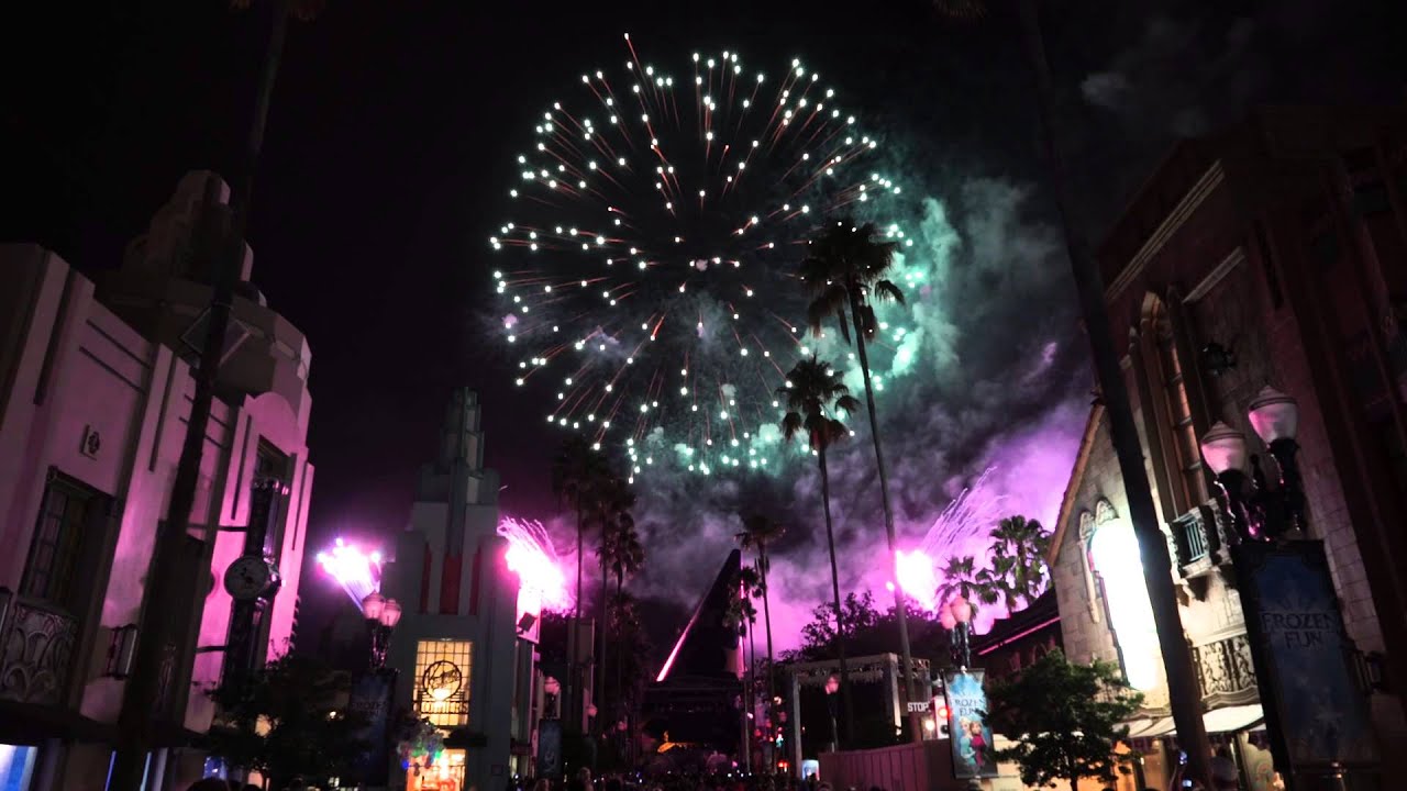Frozen Fireworks multi angle - YouTube