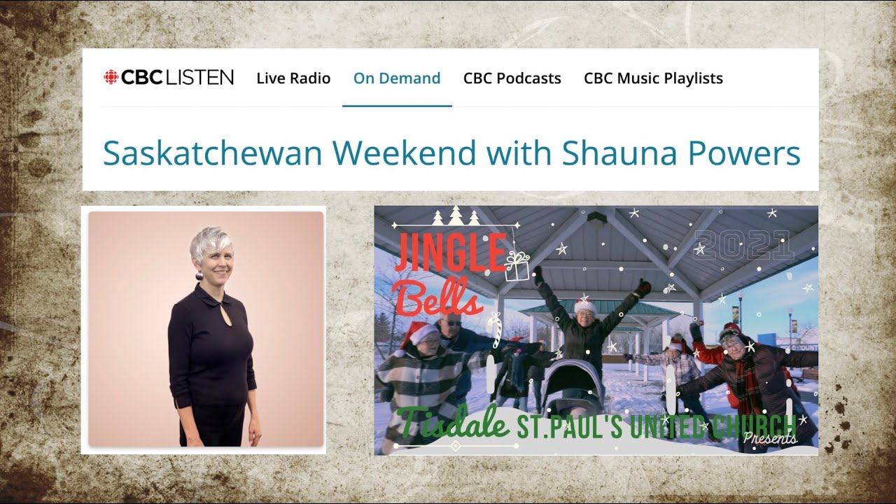 "Jingling into Christmas" _ CBC Radio, Shauna Powers Interview with St ...