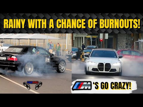 WILD SPINNING BMW'S M3 x M4 x M5 & MORE IN SA! | FOUR PIPES BREAKFAST RUN