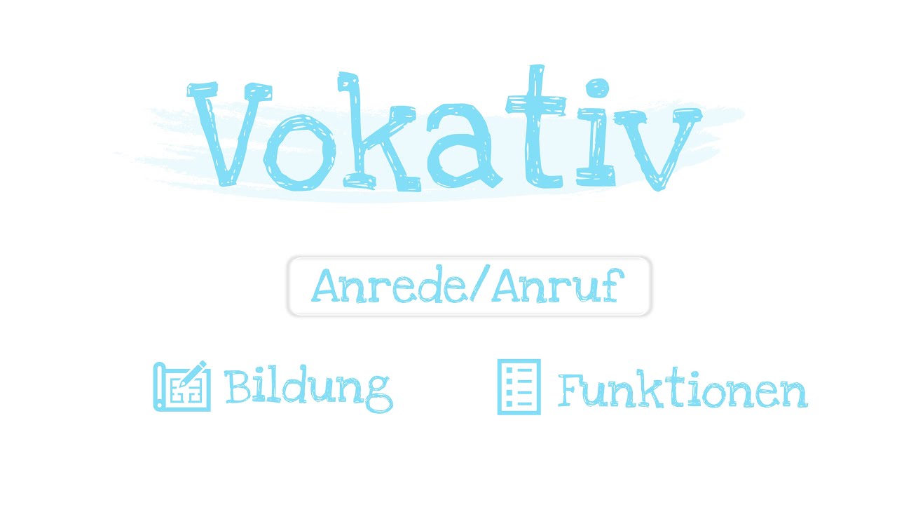 Latein erklärt | Vokativ 🧮BILDUNG +🧾FUNKTIONEN (Gesamtüberblick) - YouTube