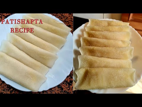 Patishapta With Kheer Recipe|| Traditional Bengali Pitha Recipe ...