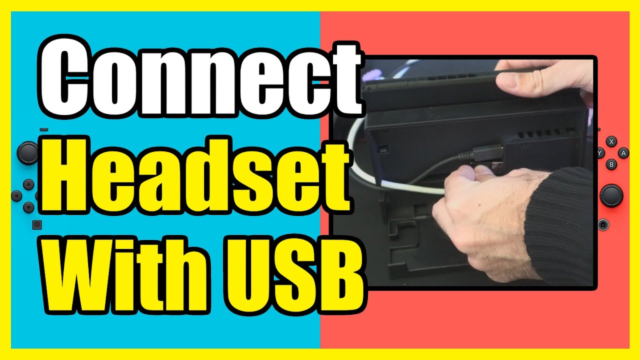 How to Connect USB Headset to Nintendo Switch with dongle (PS4, PS5 or ...
