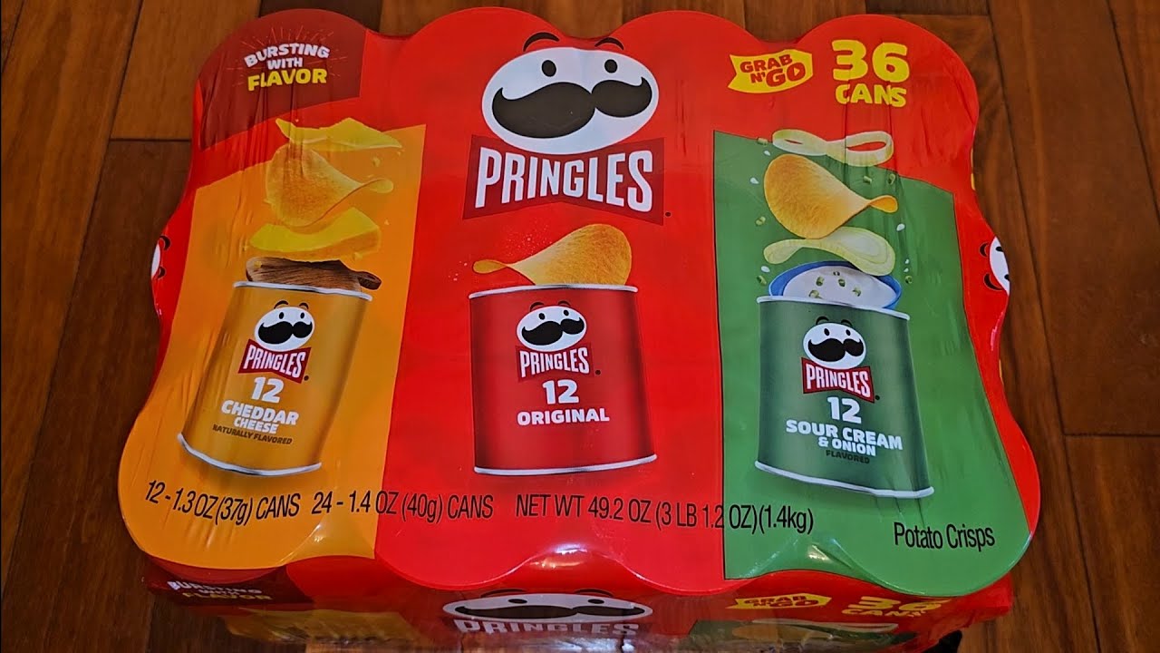 Costco Sale Item Review Pringles Grab n' Go Cheddar Cheese Original ...