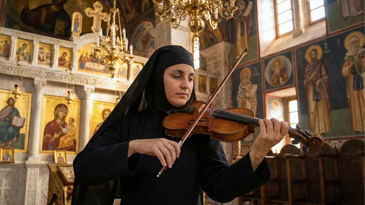 Glory of the Theotokos: Majestic Byzantine Violin 👑 - YouTube