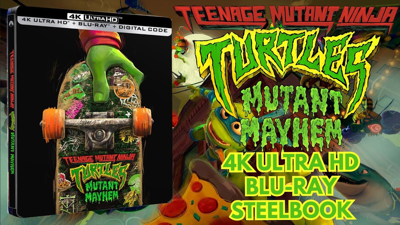 Teenage Mutant Ninja Turtles: Mutant Mayhem 4K Ultra HD + Blu-ray ...