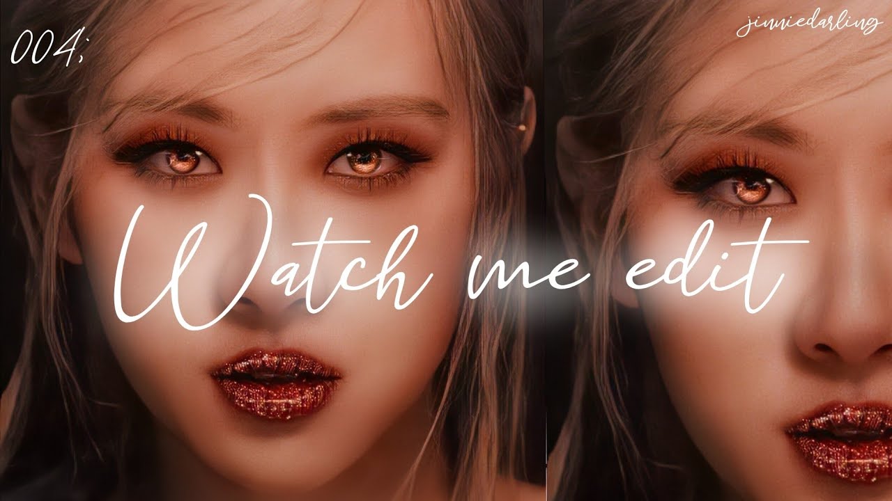 What Me Edit 005; 🥀Roseanne Park (Rosé) | IbisPaint X - YouTube