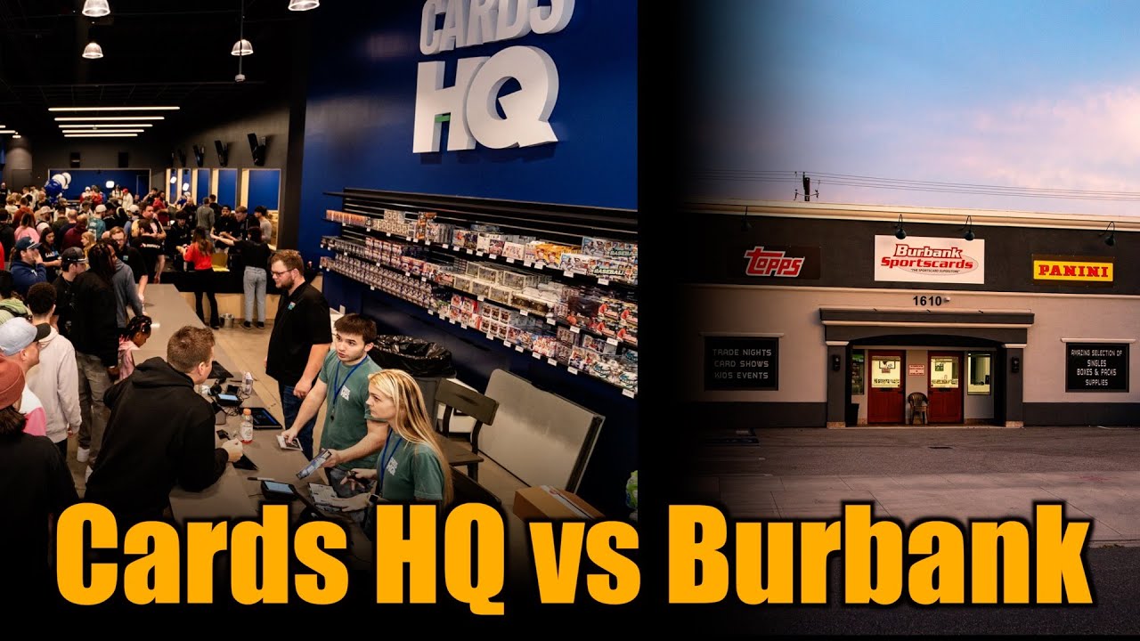 Cards HQ vs Burbank Sports Cards | Tested - YouTube